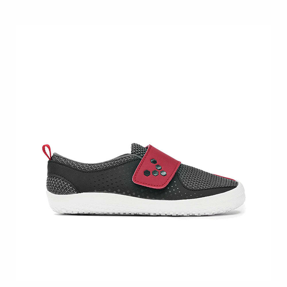 Vivobarefoot Mini Primus Kids Mesh Black/Red